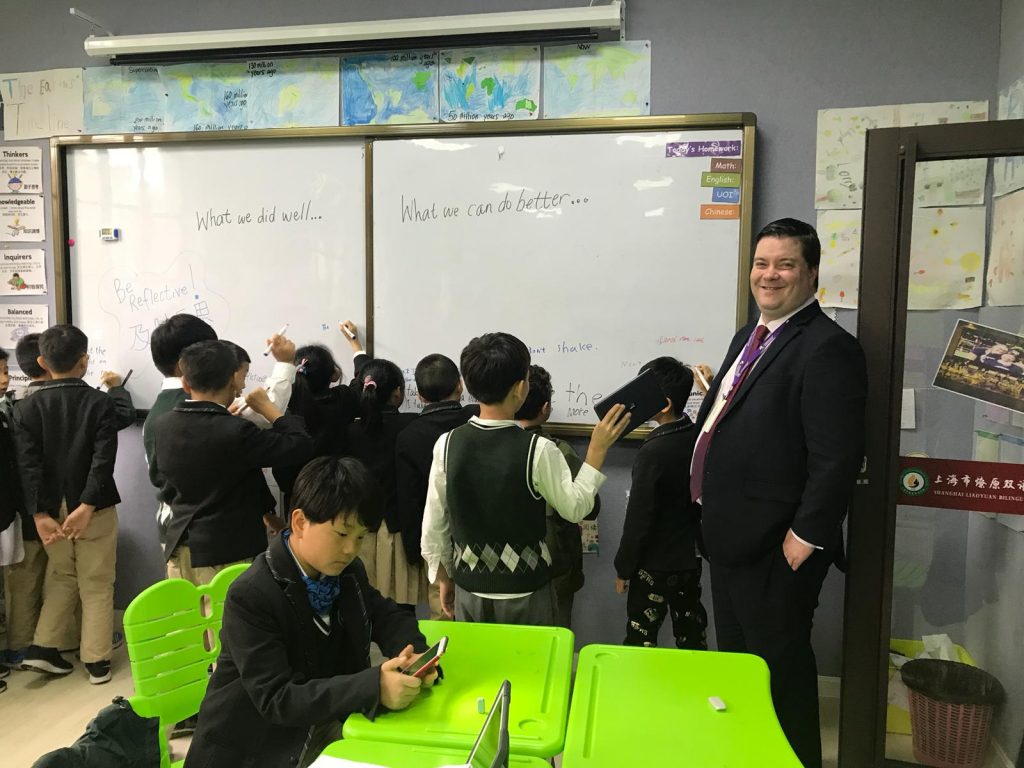 School visit: Shanghai Liaoyuan Bilingual School - idigitalsky